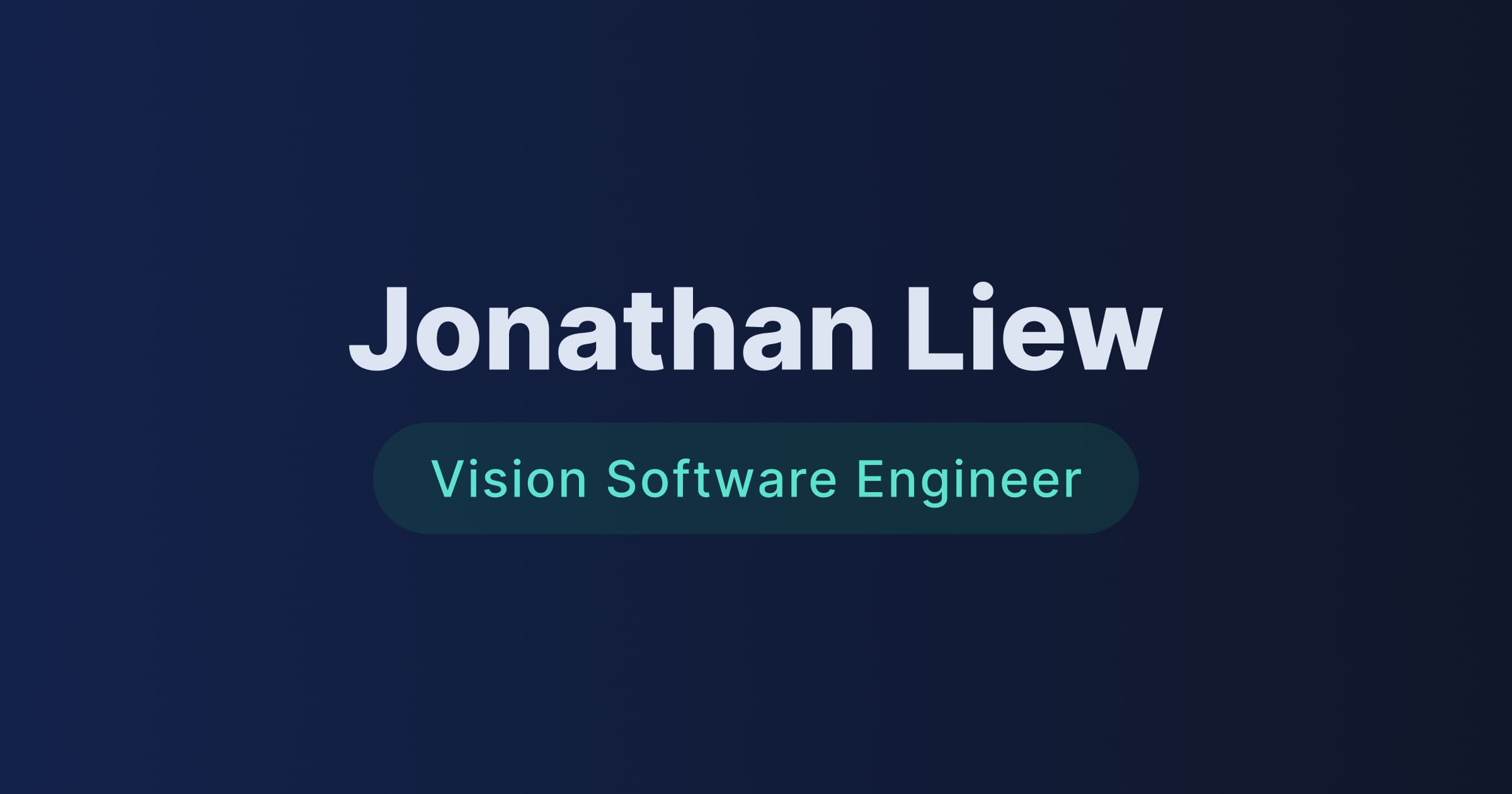 Jonathan Liew